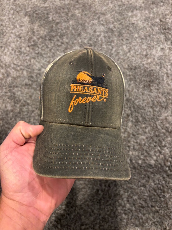 Accessories | Pheasants Forever Olive Green Logo Cap | Poshmark